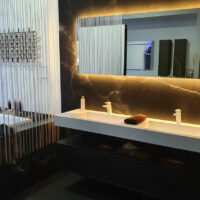 Exklusive Badmöbel Doppelwaschtisch RIO 180 cm - Adaxada GmbH