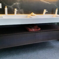 Exklusive Badmöbel Doppelwaschtisch RIO 180 cm - Adaxada GmbH