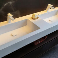 Exklusive Badmöbel Doppelwaschtisch RIO 180 cm - Adaxada GmbH